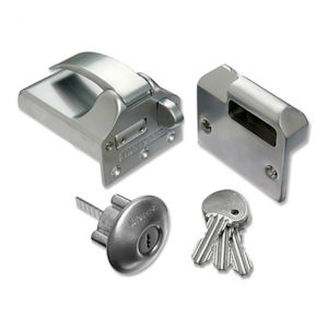 Ingersoll SC71 Satin Chrome Automatic Cylinder Rim Slam Deadlock for ...