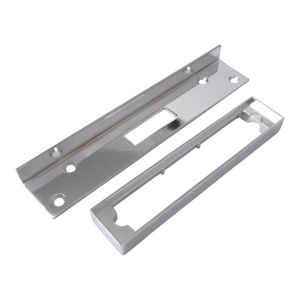 0.5" (13mm) Deadlock Rebate Conversion Set for Rebated Double Doors