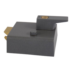 Yale 1 Grey/Brass Double Security Cylinder Rim Nightlatch Slam Lock for ...