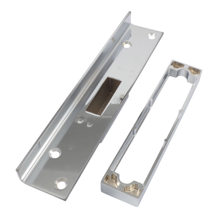 0.5" (13mm) Deadlock Rebate Conversion Set for Rebated Double Doors